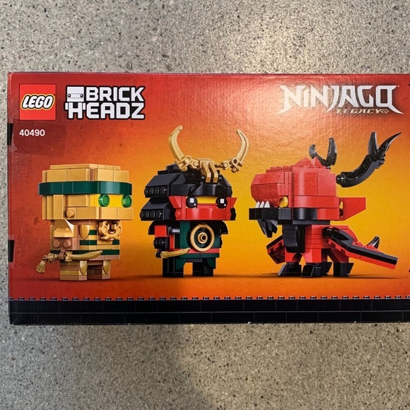 Lego | Toys | Lego Brickheadz Ninjago Th Anniversary 40490 Unopened ...